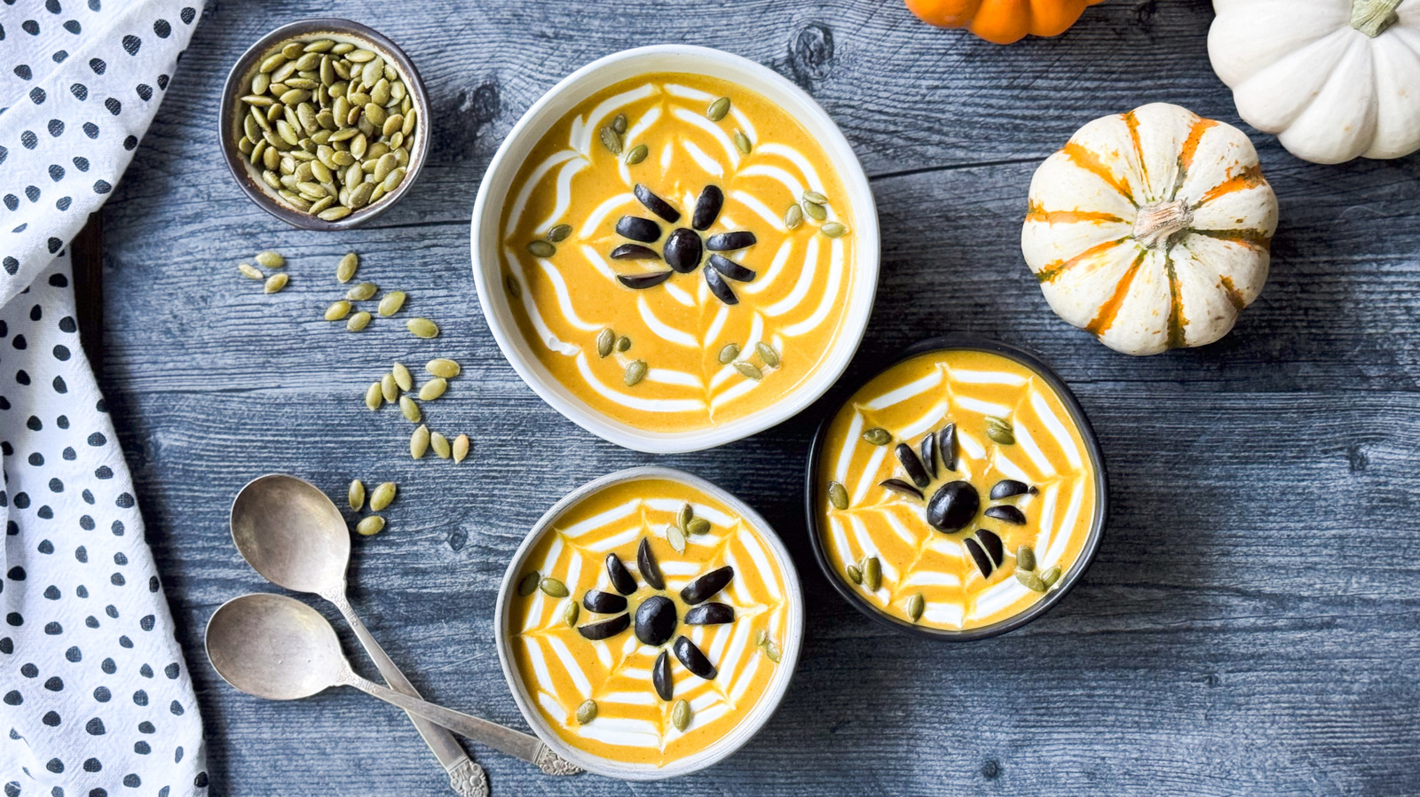 Receta de Sopa de Curry de Calabaza para Halloween - Veggienex